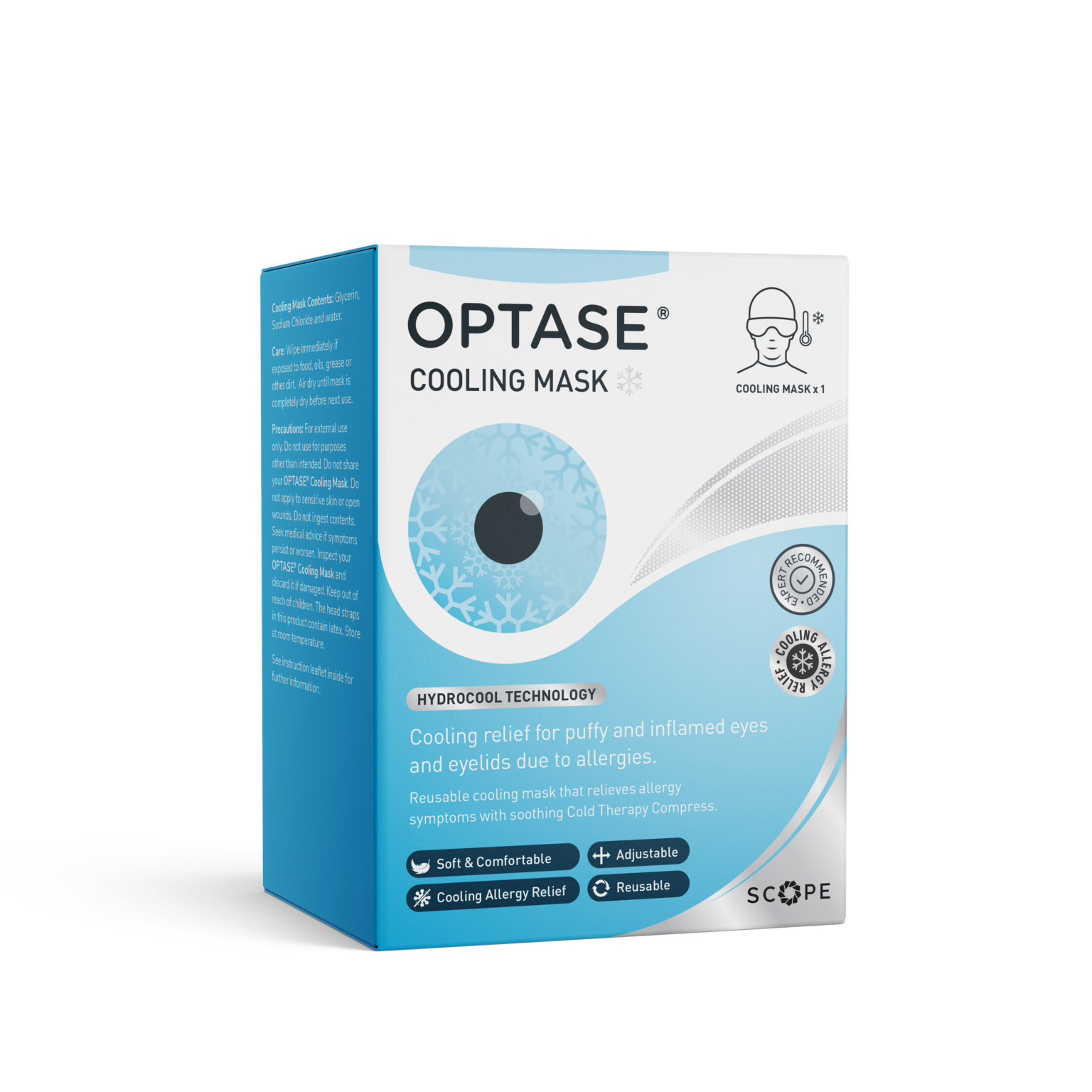 Optase Moist Heat Mask - Optase